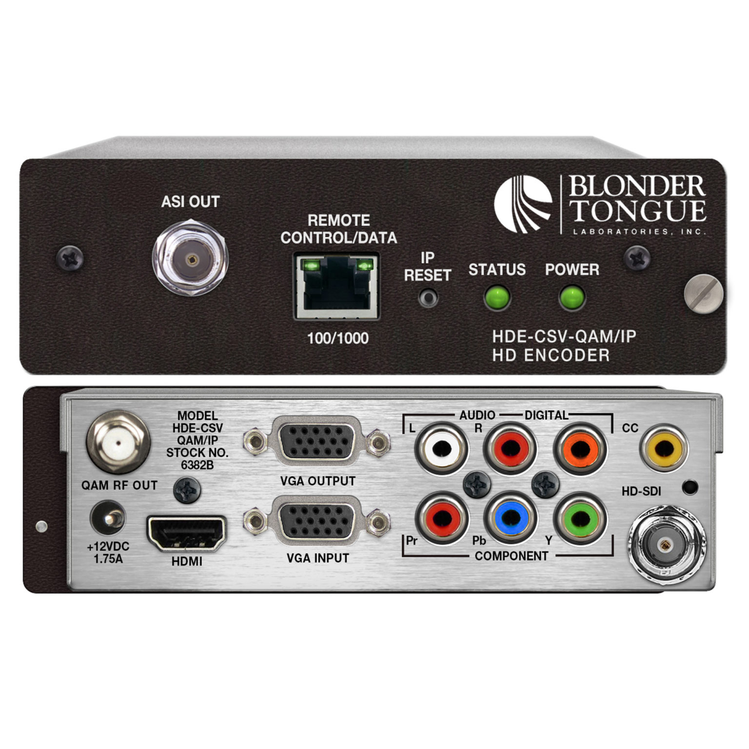 HDE-CSV-QAM/IP - MPEG-2 Encoder Module | Blonder Tongue Laboratories