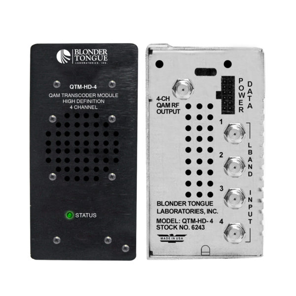 QTM-HD4 Transmodulator Series | Blonder Tongue Laboratories