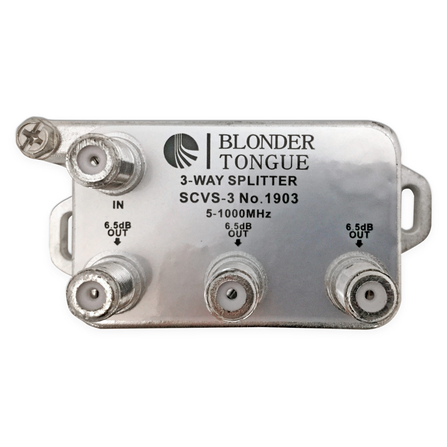 SCVS-3 - Indoor 3-way Splitter, L-Style | Blonder Tongue Laboratories