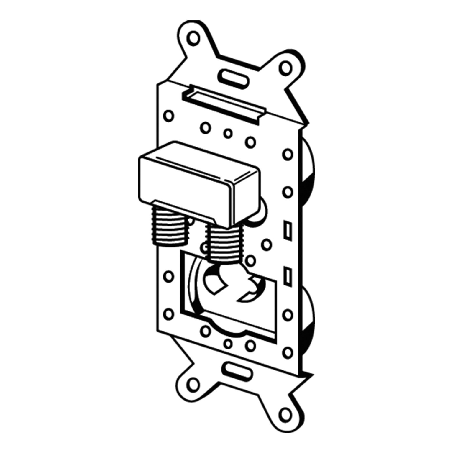 V-3889 - Versa Tap, 1-Output, Wall Outlet | Blonder Tongue Laboratories